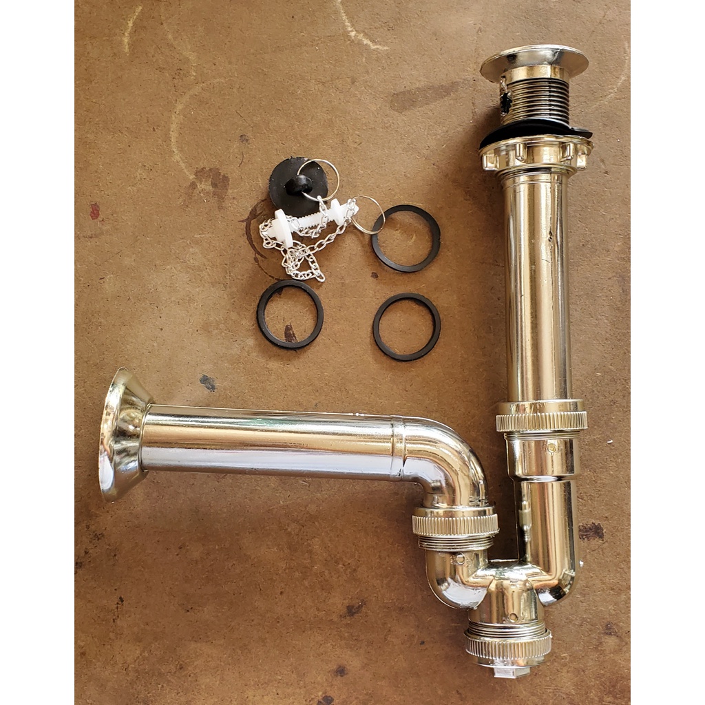 PVC PTRAP / P-TRAP / P TRAP REG 1 1/4" with REDUCER SET | Shopee ...