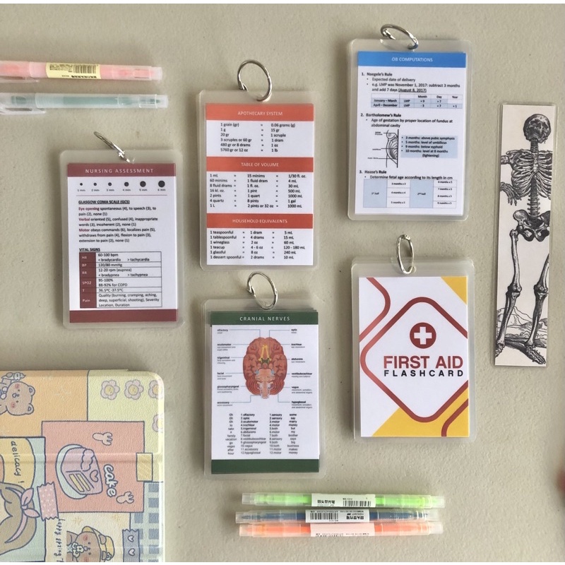 Nursing must know flashcards + Anatomy must know flashcards + First aid ...