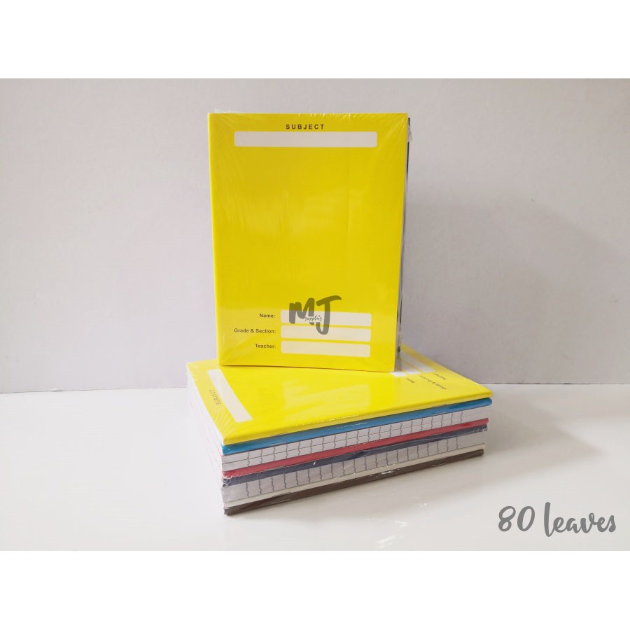 10 PCS. COMPOSITION NOTEBOOK (Color Coded) Aspen / Youngs Rainbow ...