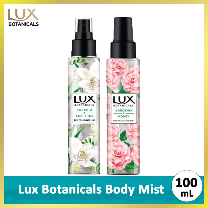 LUX BOTANICAL Body Mist 100ml 100 Freesia Gardenia tea tree HONEY ...