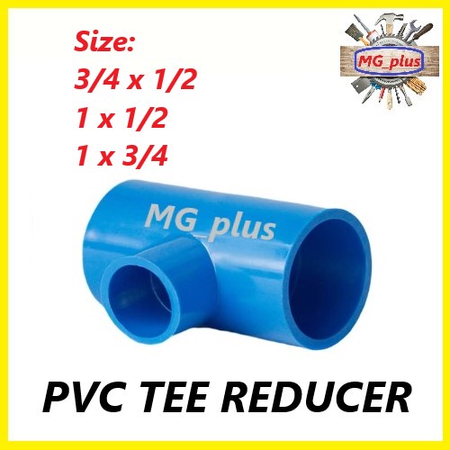 PVC Blue Fittings Tee Reducer Waterline Fittings Home Improvements ...