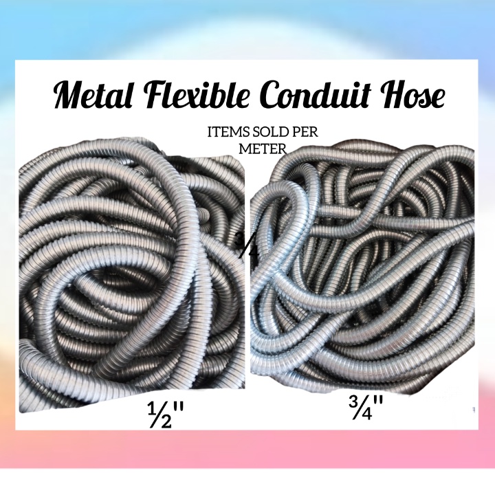 Metal Flexible Conduit Hose Electrical Galvanized Steel Flexible Hose ...