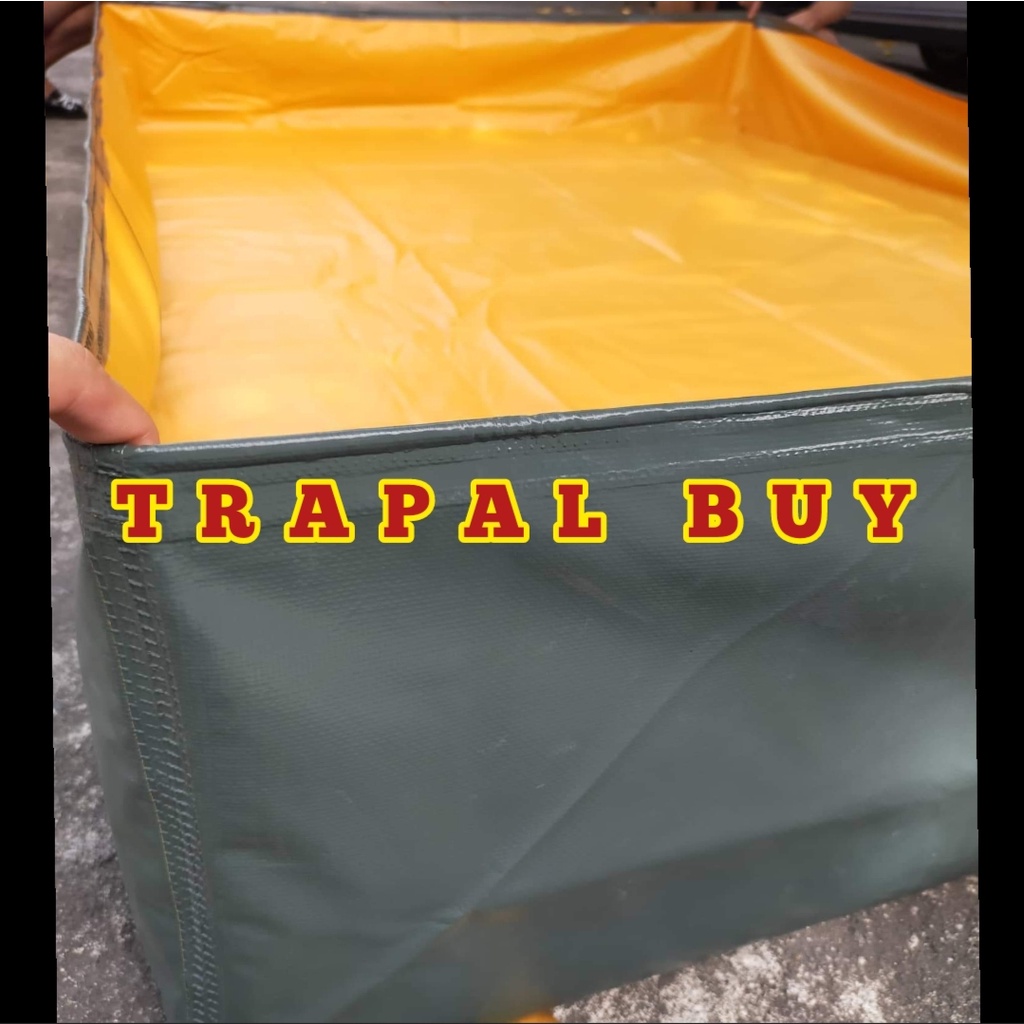 4ft x 8ft x 2ft AZOLLA POND / CRAYFISH POND MARUYAMA PG FLEX FISH TANK ...