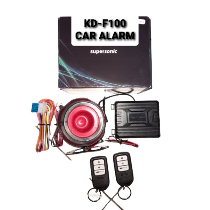 Universal Car ALARM MODEL HONDA CRV KD-F100 (SUPERSONIC) | Shopee ...