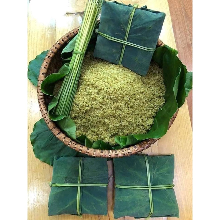 1kg Fresh Rice (young rice), Hanoi Green Rice made from Cai Hoa Vang ...
