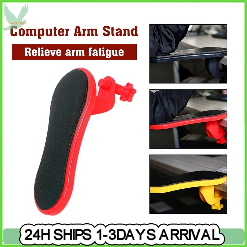 Computer Arm Rest Pad Rotating Adjustable Mouse Pad Ergonomic Armrest ...