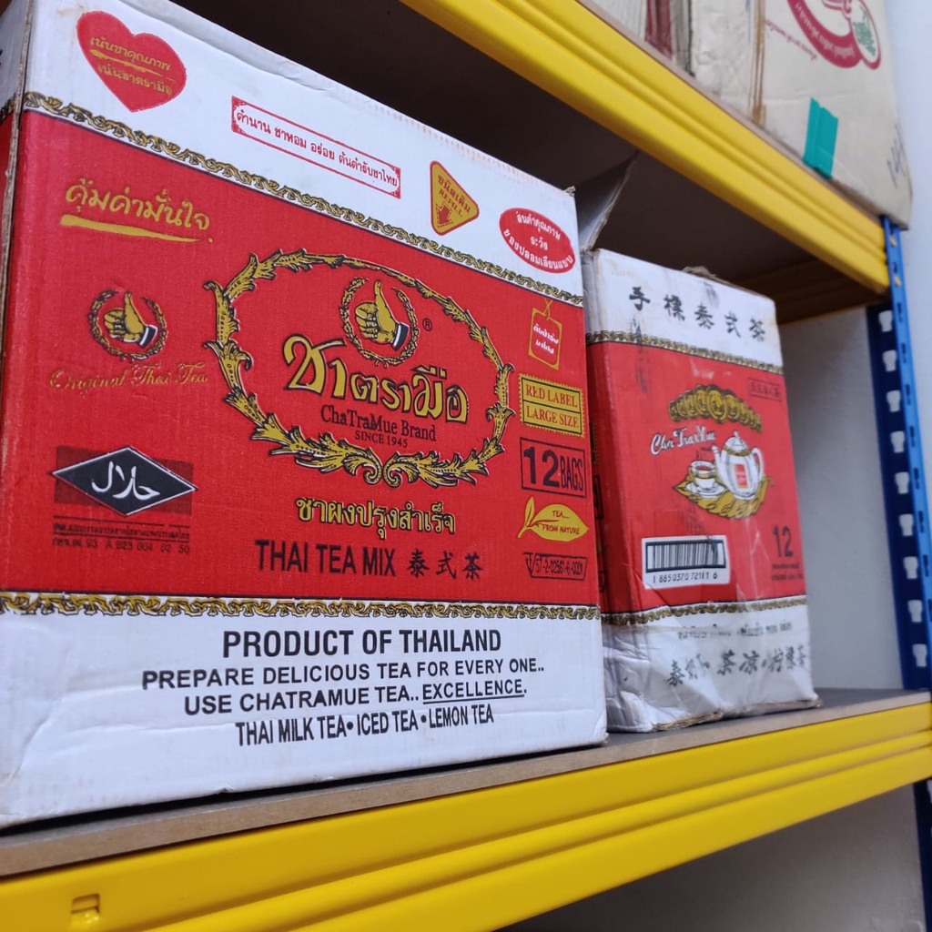 MERAH Chatramue Thai Tea 400g Red Tea Tea Powder (400g X 12Packs ...