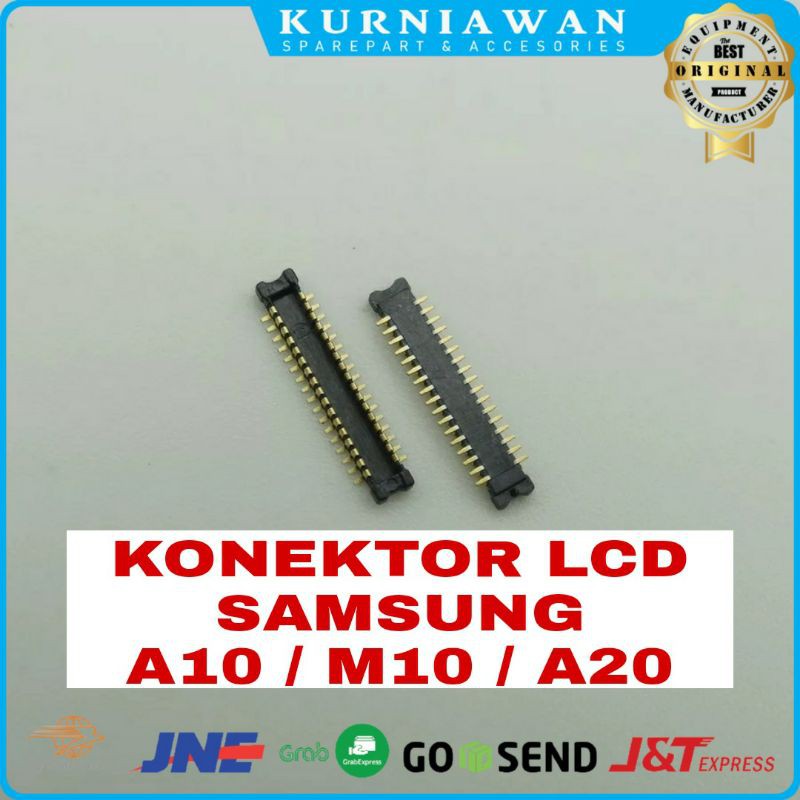 Lcd Connector Samsung A10 M10 A20 Lcd Socket M10 A20 A10 Con Lcd Fpc 34 ...