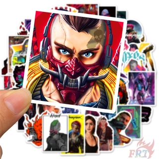 Cyberpunk 2077 - Series 01 Role-Playing Games Punker Stickers 50Pcs/Set ...