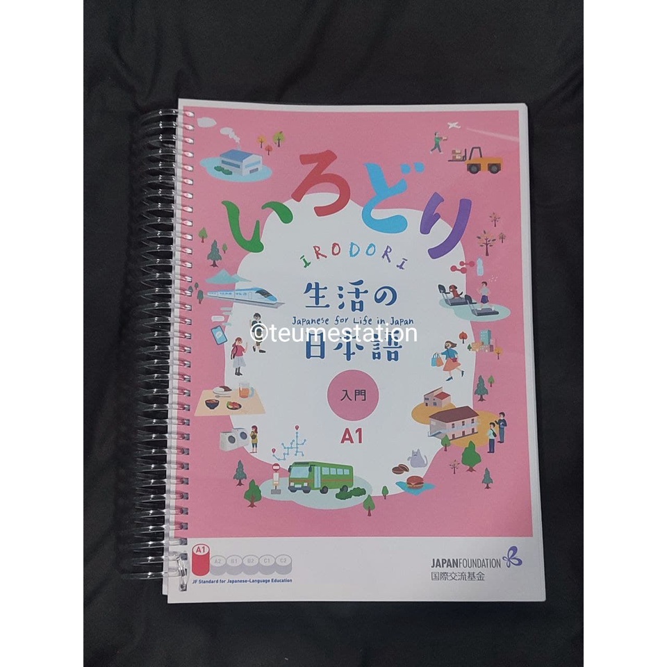 Irodori: Japanese for Life in Japan Starter A1 Textbook | Shopee ...