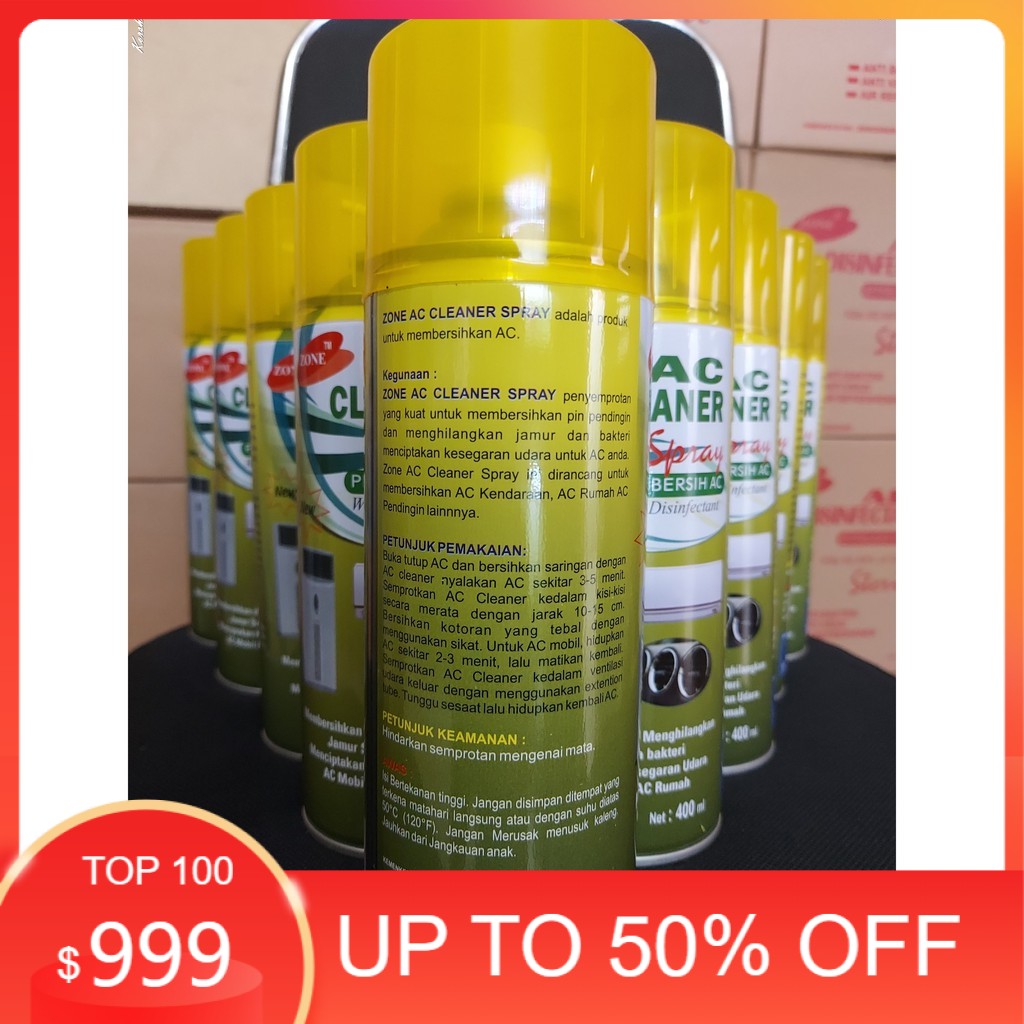 Zone Air Conditioner Cleaner Plus Car Air Conditioner Cleaner ...