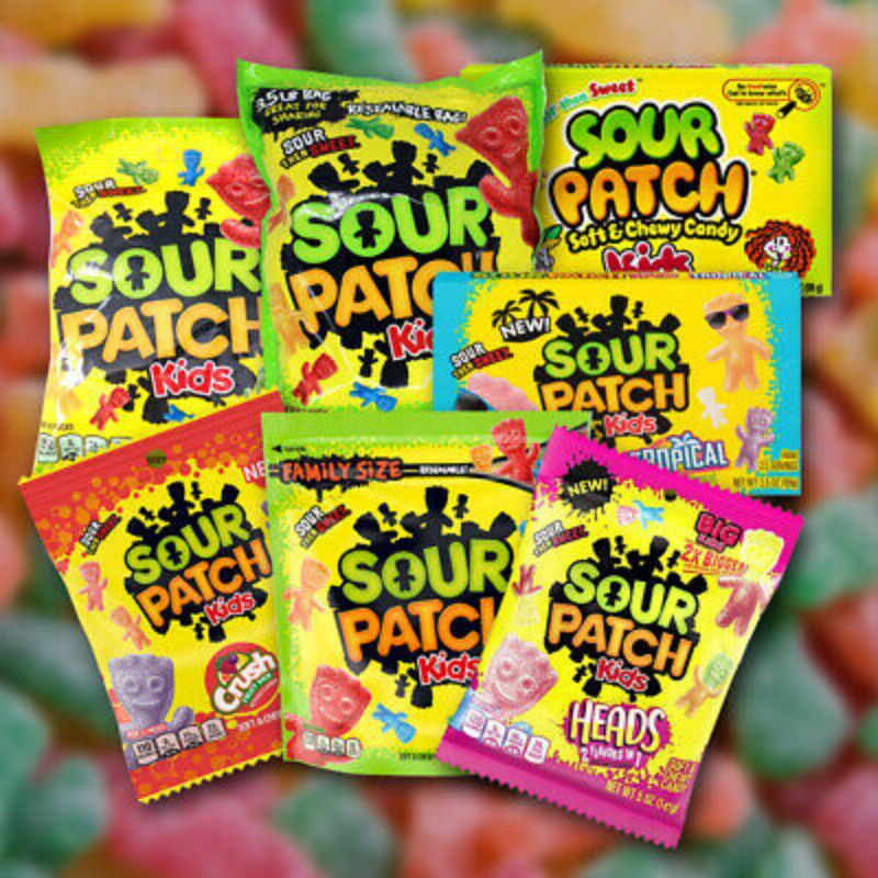 Sour Patch Kids Chewy Candies imported from / Max Super Sour ...