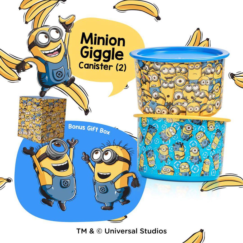 Minion Canister Minion Jar | Shopee Philippines