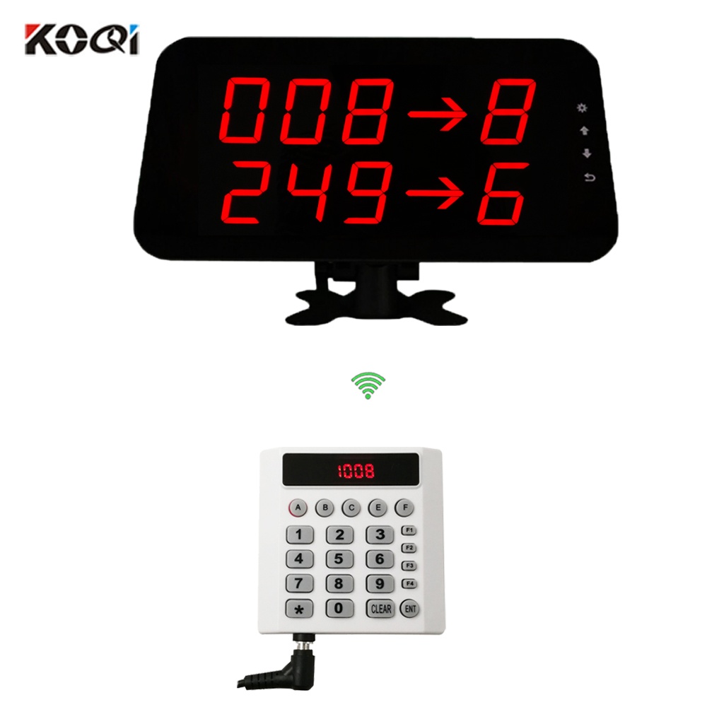 Wireless Queue Management System Waiting Number for Bank Queue management system press next ...