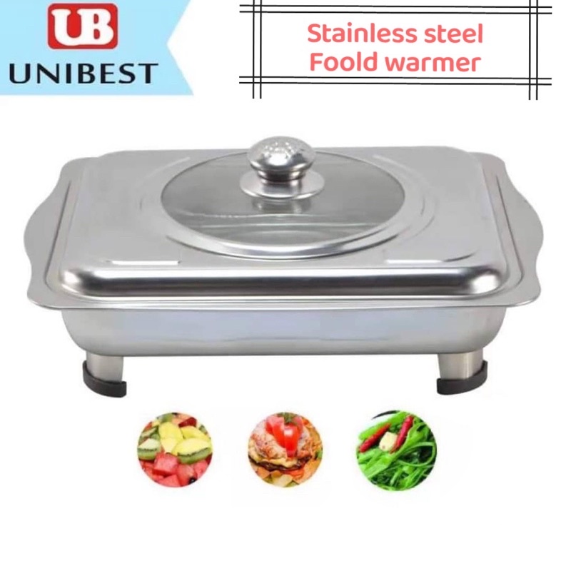 Unibest Food Warmer stainless set Stainless Steel Food Warmer stainless ...