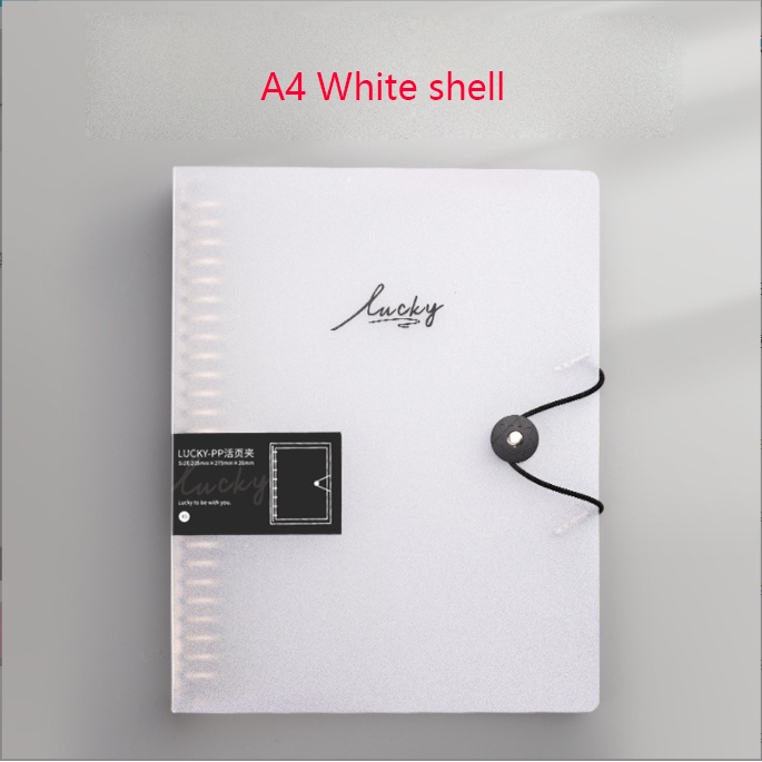 Thicken A5 B5 A4 Loose Leaf Refillable Notebook Shell With Refill