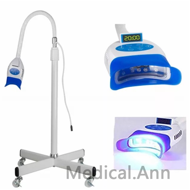 Floor support Dental Teeth Whitening Machine Lamp Tooth Bleaching LED ...