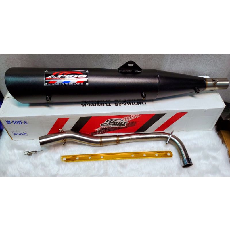 Original Apido Pipe For Wave 100/Smash 115/Sym Bonus 110/Rusi, Racal ...