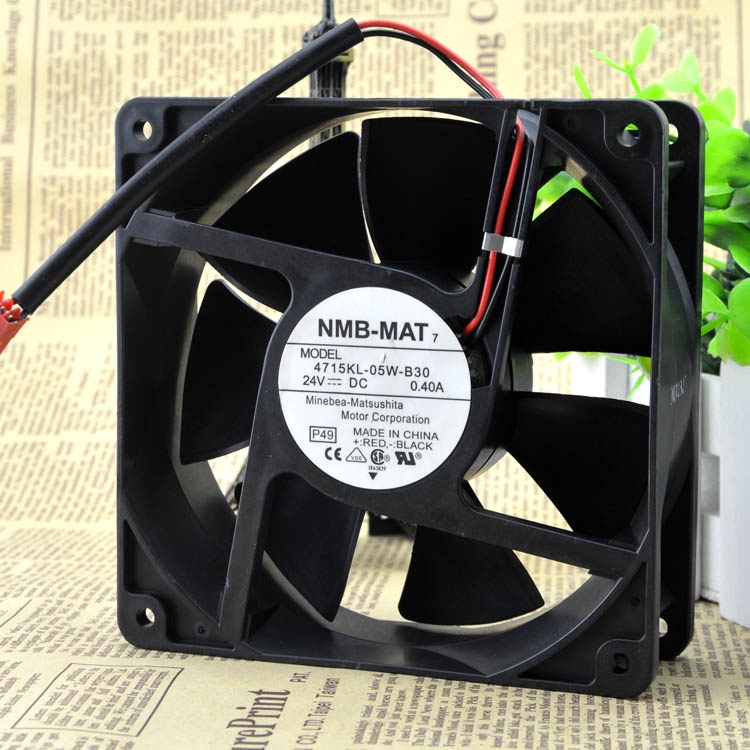Original NMB-MAT7 4715KL-05W-B30 12038 24V 0.4A Dual Ball Inverter Fan ...