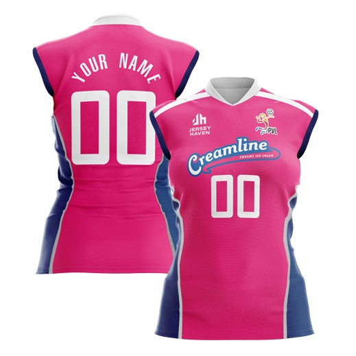 Authentic Creamline Cool Smashers PVL Pink Jersey | Shopee Philippines