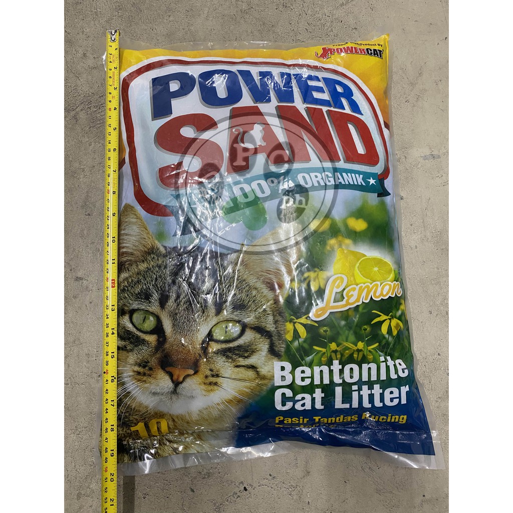 Power Sand Bentonite Cat Litter 10l | Shopee Philippines