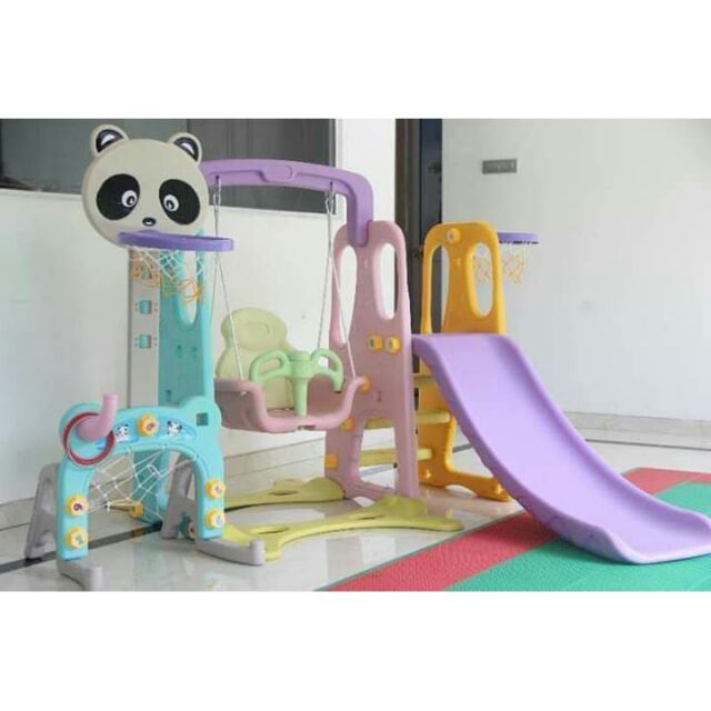 6 in 1 Panda Slide for kids and Hello kitty Slide | Shopee Philippines