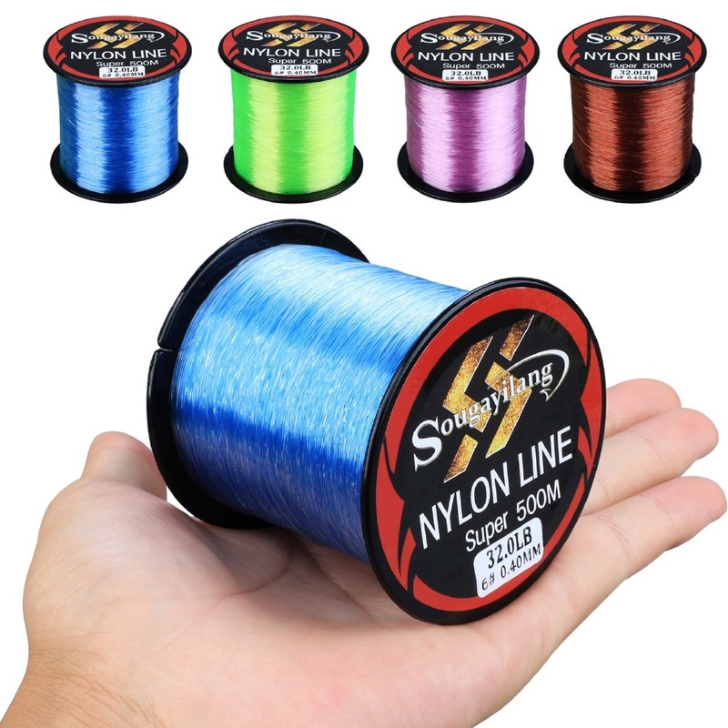 Sougayilang Super Strong Nylone Line Nylon Fishing Lines With Four ...
