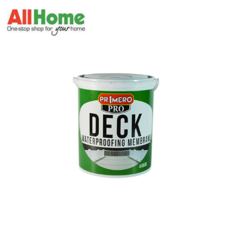 PRIMERO PRO DECK WATERPROOFING PAINT MEMBRANE 4KG GREEN | Shopee ...