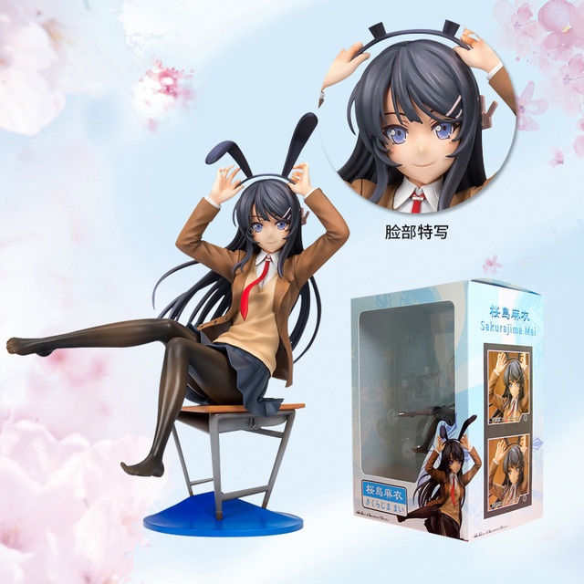 20cm Anime Rascal Does Not Dream of Bunny Girl Senpai Sexy Figure Toy ...