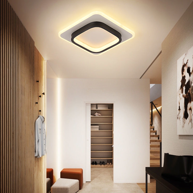 YHLAMP Nordic Modern Corridor Light Bedroom Light Ceiling Light Center ...