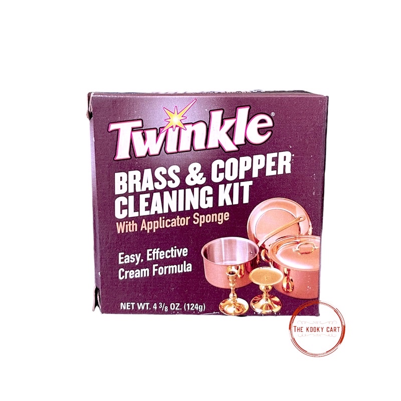 Twinkle Brass & Copper Cleaning Kit / Silver Polish Kit | Shopee ...
