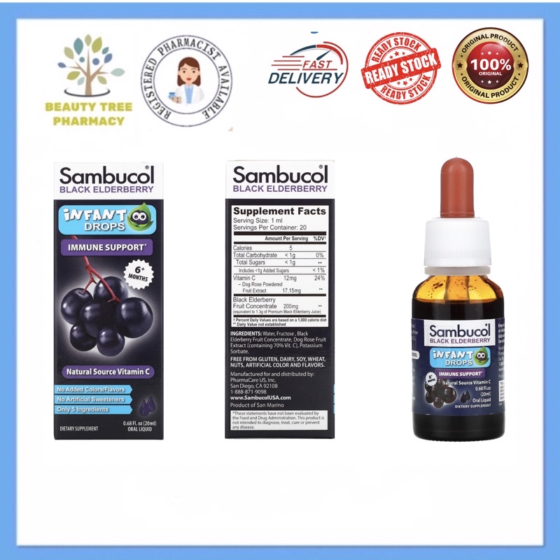 Sambucol Advanced Immune 120ml/ For Kids / Kids Gummies / Elderberry ...