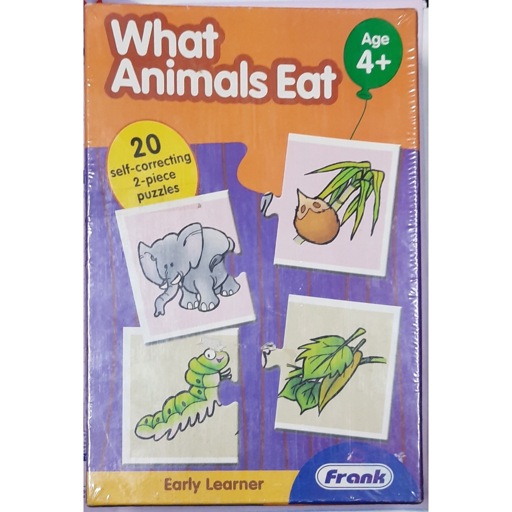 Frank Early Learner What Animals Eat -10364 | Shopee Philippines
