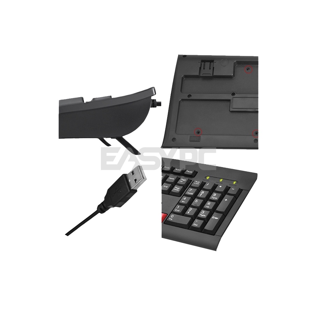 EasyPC | HP KM100 USB Keyboard and Mouse | Shopee Philippines