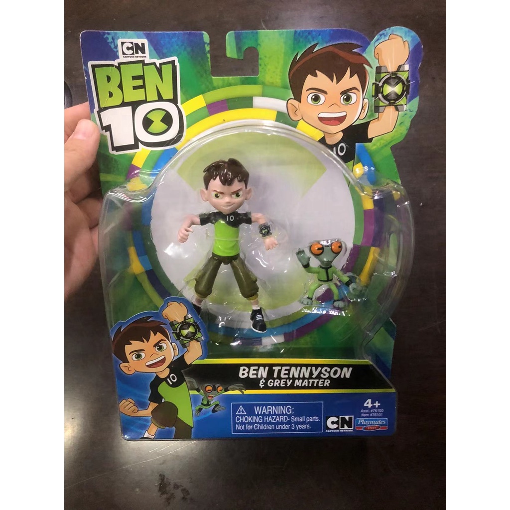 Ben 10 Action Figure Assortment Ben Tennyson & Grey Matter | Shopee ...