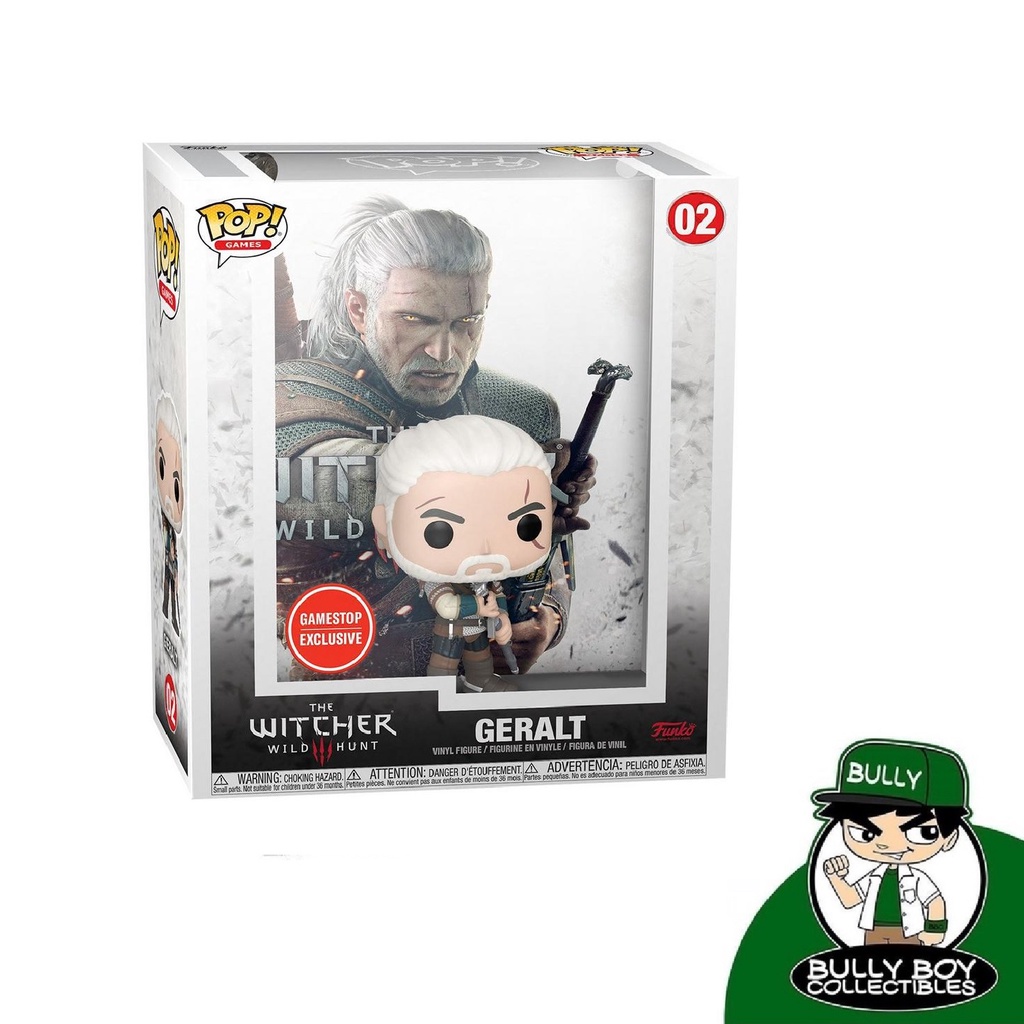 POP! Game Cover: The Witcher III: Wild Hunt Geralt (Gamestop) | Shopee ...