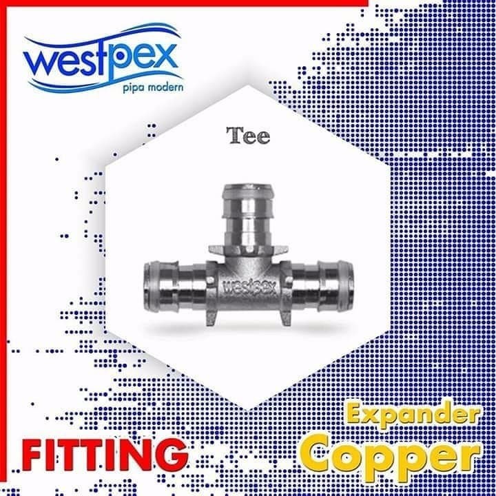 WESTPEX PEX Expander Copper Tee Pipe Fitting | Shopee Philippines