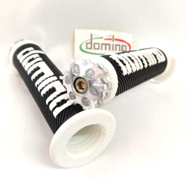 DOMINO HANDLE GRIP VERSION 2 WHITE FOR MOTOR GRIP (MOTOR ACCESSORIES ...