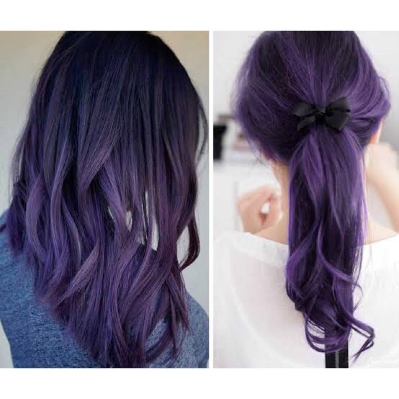 Violet Hair Color Dye Sora Hair Color Dye | Shopee Philippines