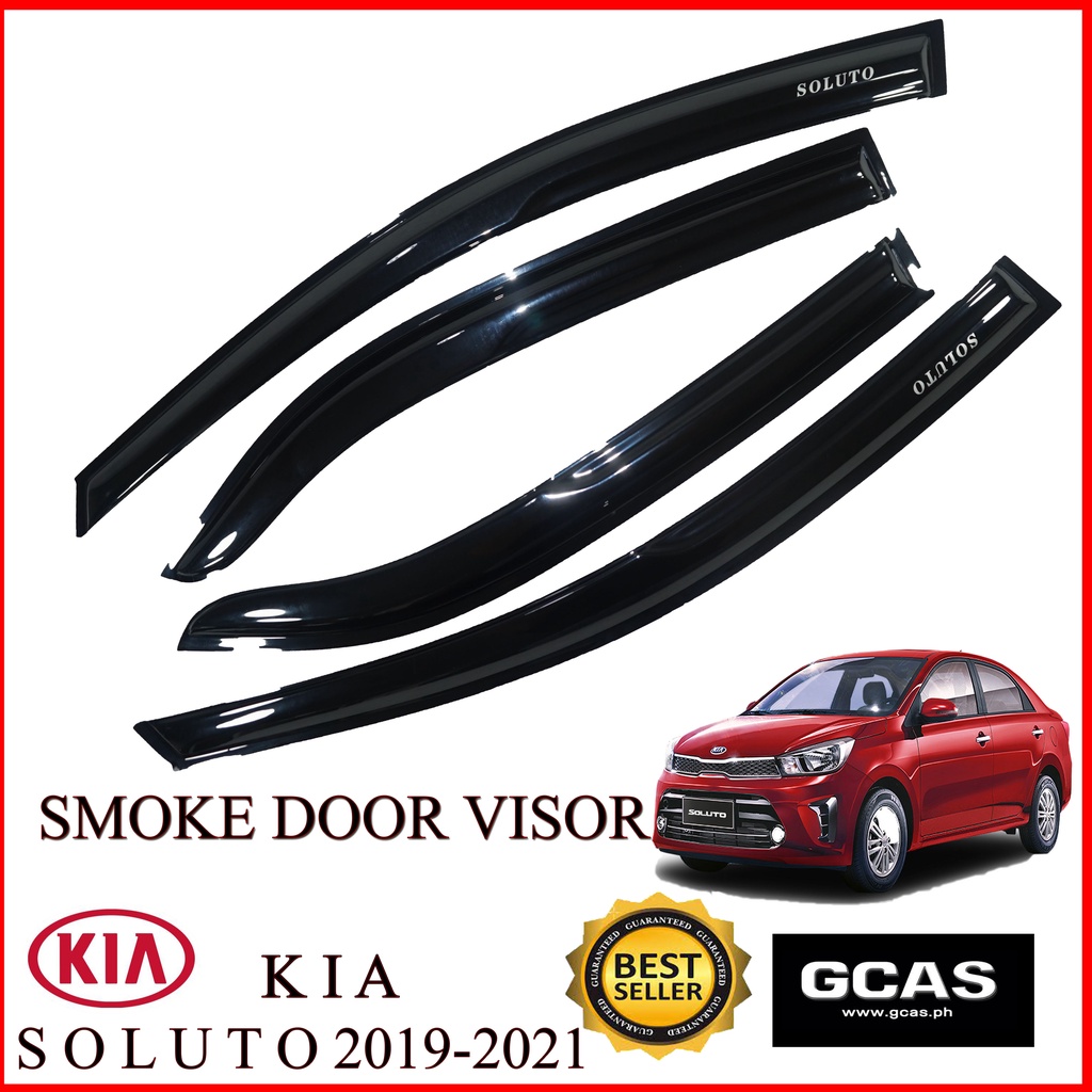 2019 - 2024 2025 Soluto Window Visor [Made In Thailand], Rain Visor ...