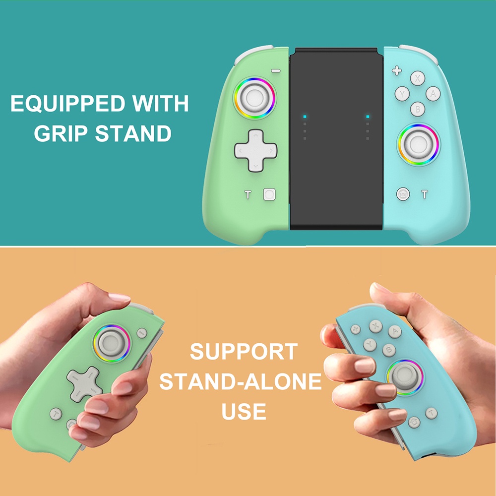 Wireless Joypad Controller For Joy con Nintendo Switch(L/R) for Switch Lite/OLED Joysticks With ...