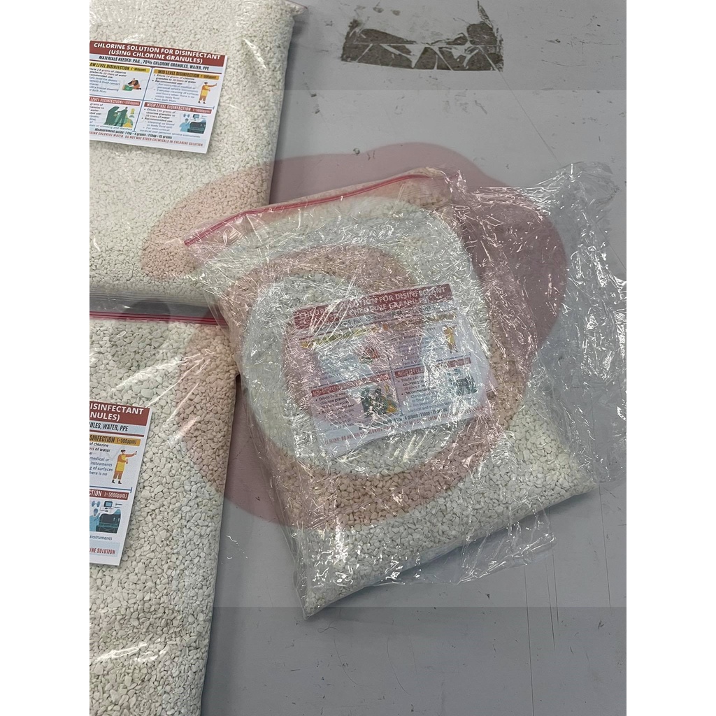 1kg Chlorine Granules - Super-Chlor Brand 70% (Repacked) High Quality ...