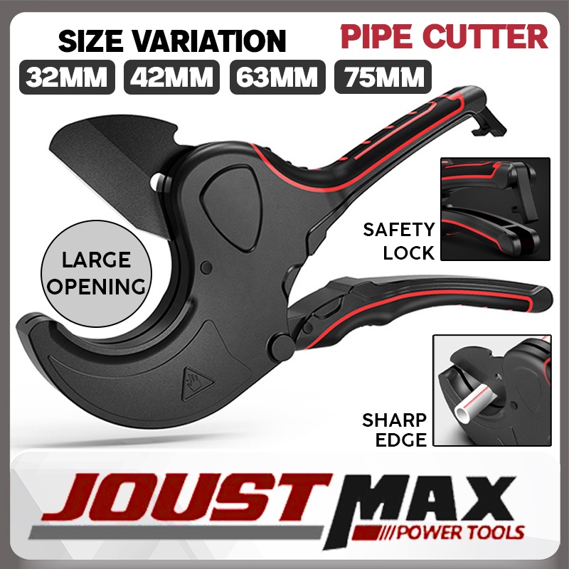 32MM 42MM 63MM 75MM PIPE CUTTER FOR CUTTING PVC PPR PE PLASTIC PIPE ...