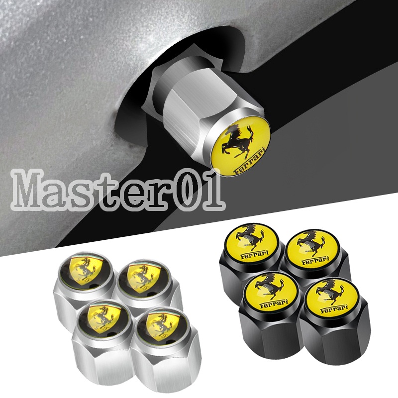 4PCS/SET For Ferrari Italia F12tdf Testarossa F40 Metal Car Wheel Tire ...