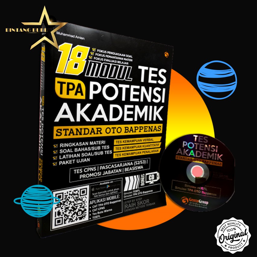 Psychokotes TPA Book 18 TPA Test Module Academic Potential Standard OTO ...