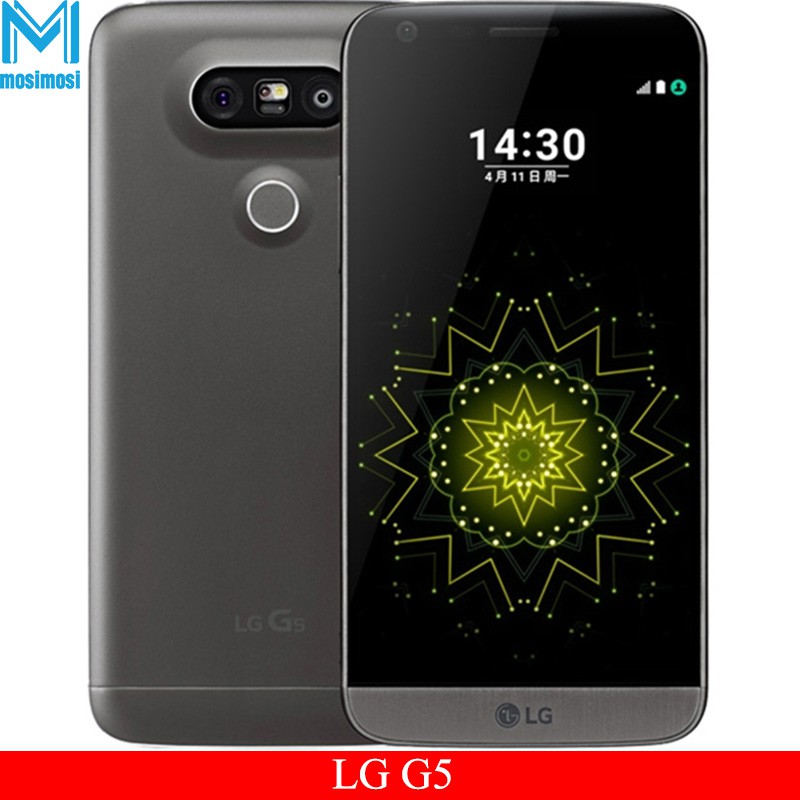 Original Unlocked LG G5 Quad Core Mobile Phone 4GB RAM 32GB ROM Display ...