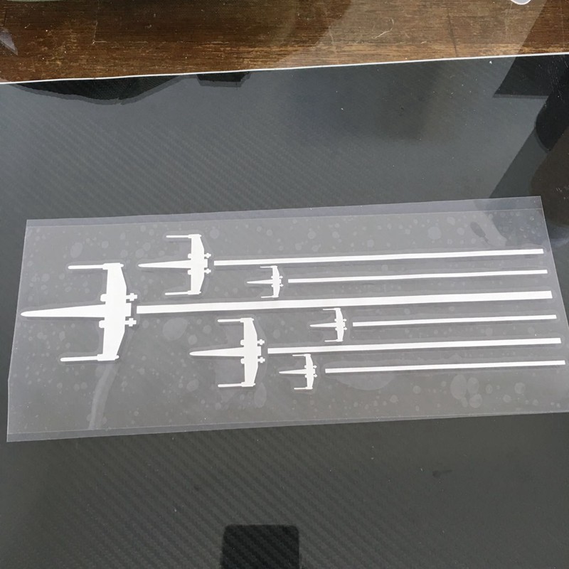 Fighter Star Wars Personalized Car Sticker Modified Car Sticker ...