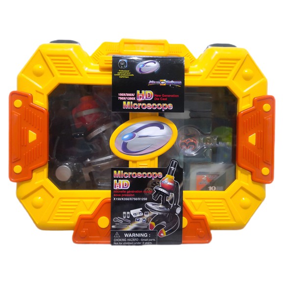 Micro-Science Microscope Set In Carrying Case | Shopee Philippines