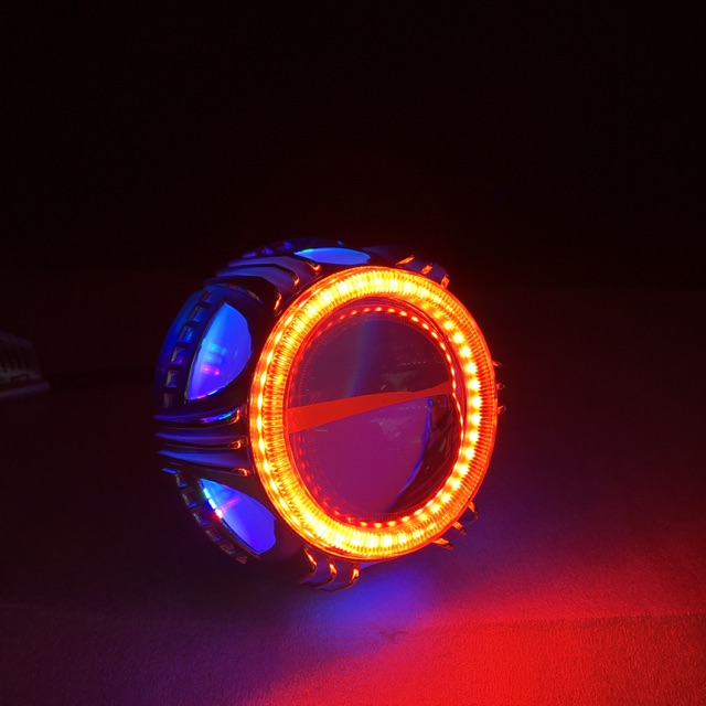 Hi-lo RTD M01A 2.5inch Angel Eye LED Proji Light RGB On | Shopee ...