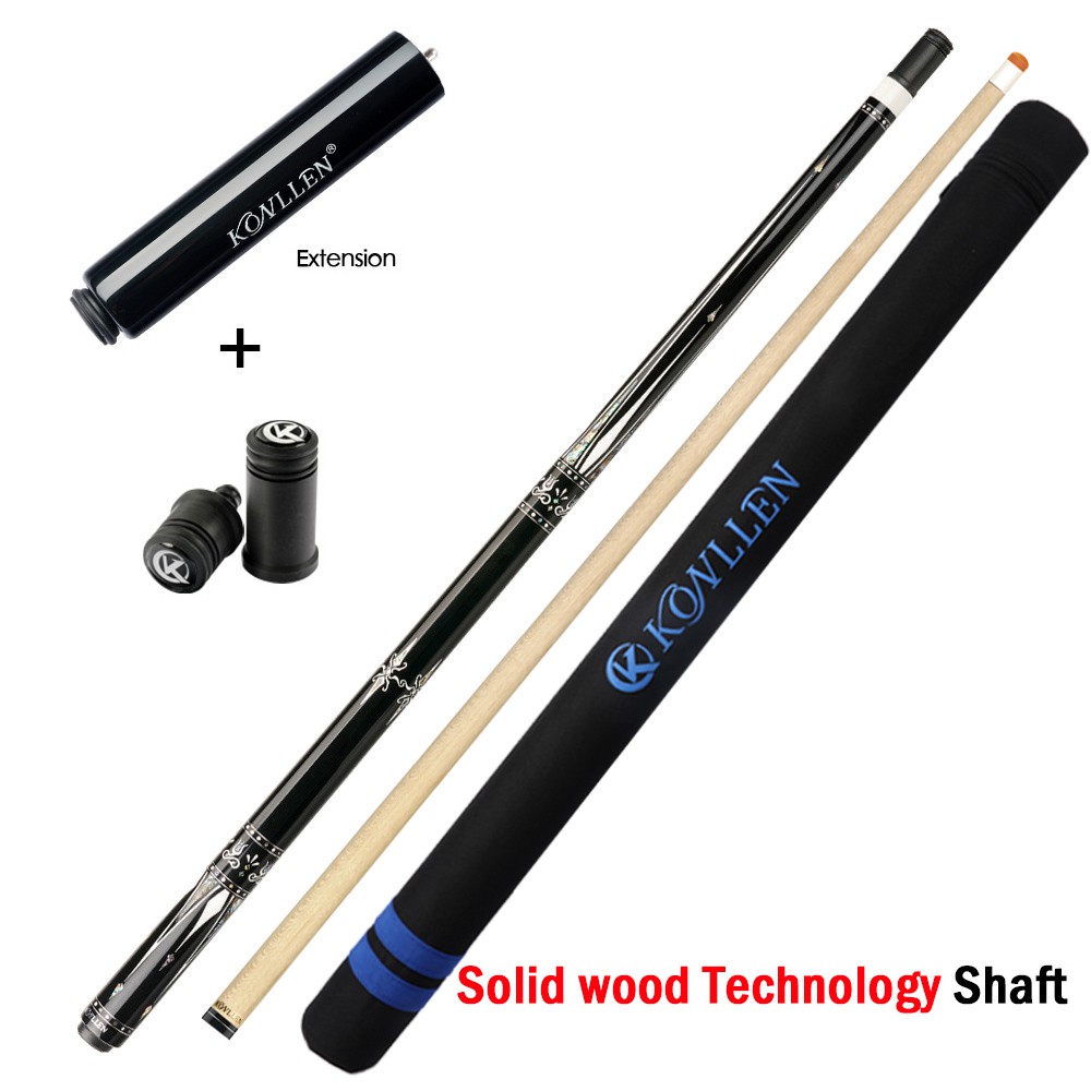 KONLLEN Billiard Carbon Fiber Pool Cue Stick Real Inlay Cue Technology ...